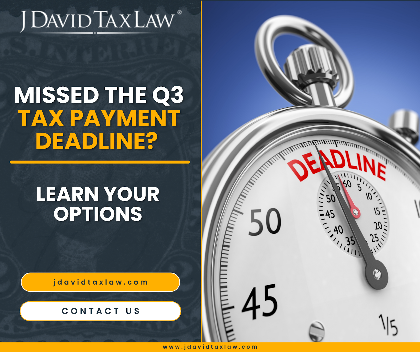 Third Quarter Estimated Tax Payment Deadline | Tax Debt Help