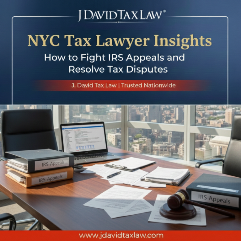New York Tax Attorney for IRS Tax Relief | #1 NYC Tax Lawyer