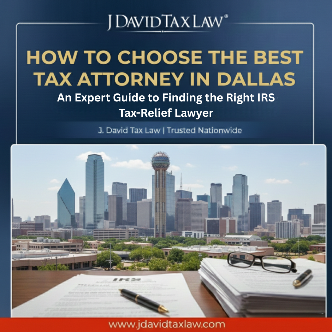 Dallas, TX Tax Attorney | Texas Tax Relief Lawyers
